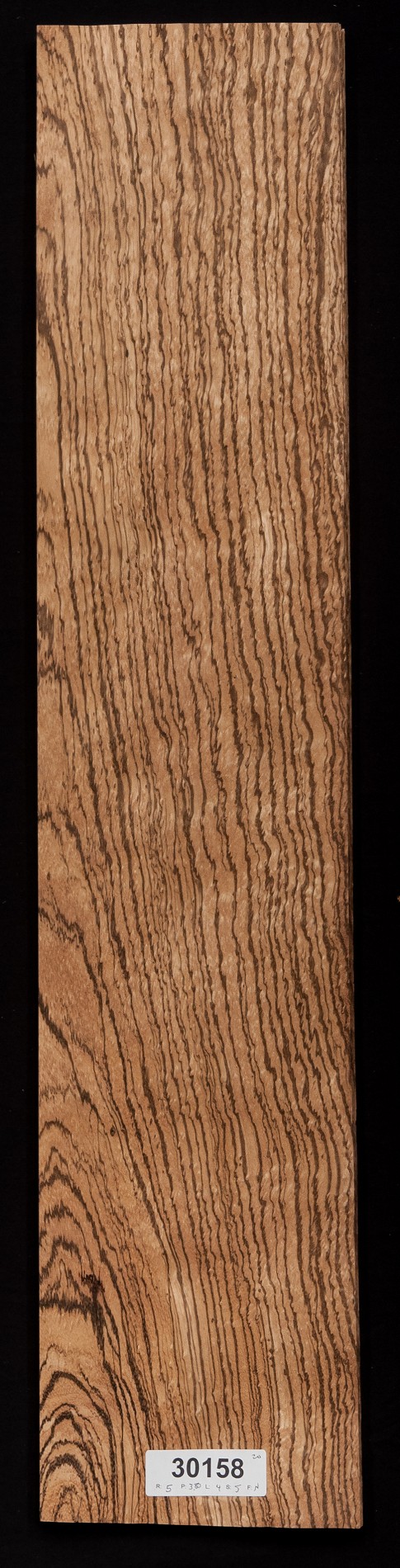 AAA Marbled Zebrawood Veneer Lot 6.5" x 32.5" 5 Sheets Per Lot ...